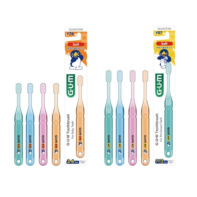 (JAPAN 🇯🇵) ORA2 G･U･M Toothbrush for (3-6 Years / 7-12 Years) | Shopee Malaysia