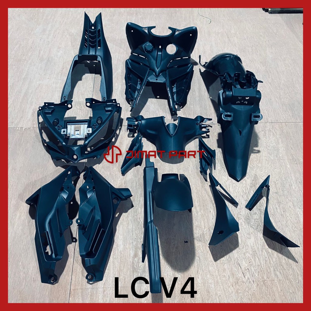 HLD INNER COVER SET LC135 V2 LC135 V4 V5 V6 V7 12 PCS BLACK HITAM | Shopee Malaysia