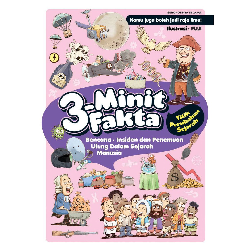 Buku 3-MINIT FAKTA: TITIK PERUBAHAN SEJARAH -Penulis: Fuji -Book ...