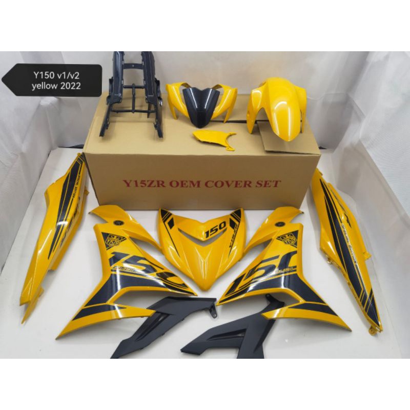 coverset y15 yellow 2022 v1/v2 | Shopee Malaysia