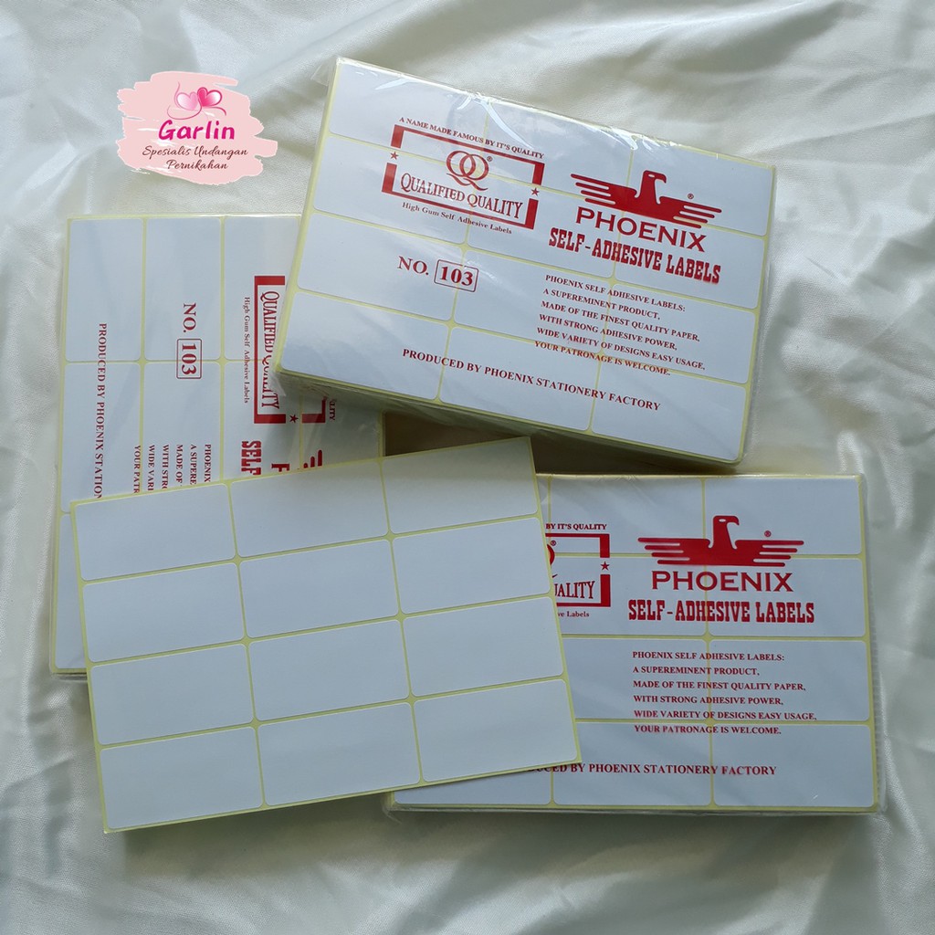 Invitation Guest Name Label Sticker | Shopee Malaysia