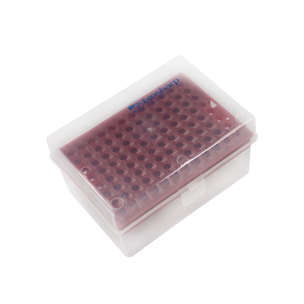 Biosharp Pipette tips box rack universal autoclavable for yellow blue ...