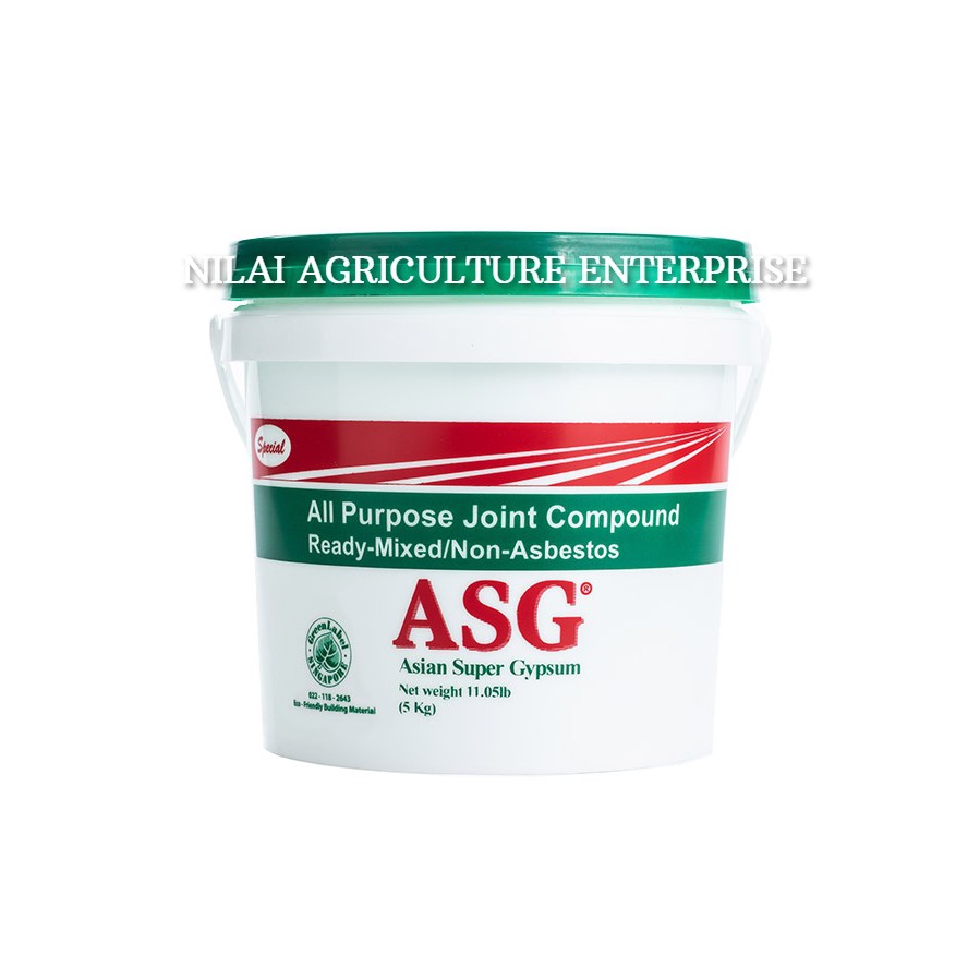 ASG Plaster Compound (READY-MIX) 5kg | Shopee Malaysia