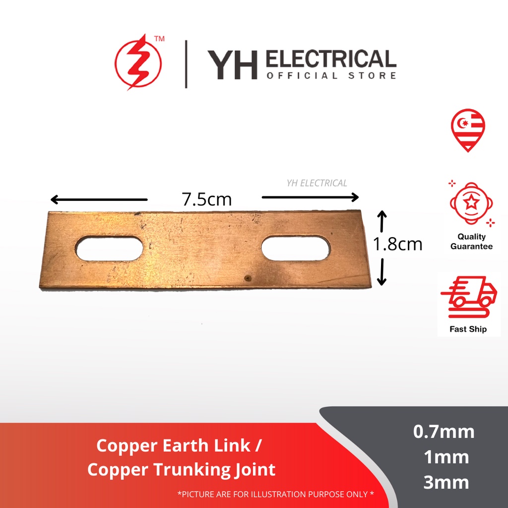 Copper Trunking Joint / Copper Earth Link | Shopee Malaysia