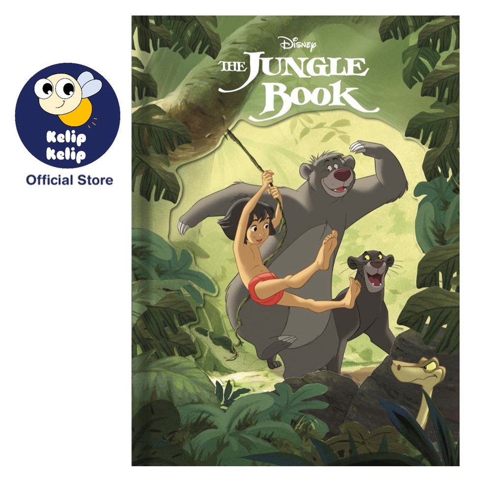 Disney The Jungle Book Magic Readers Hardcover Storybook For Kids with ...