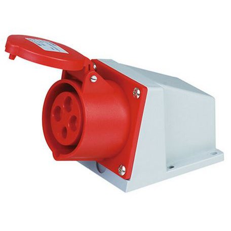 Industrial Plug & Socket 380V ~ 415V 32Amp 4 Pin & 3 Way Socket ...