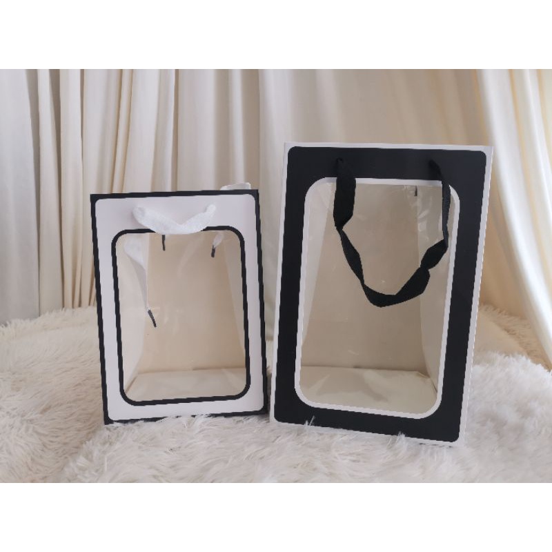 QUALITY PVC TRANSPARENT PAPER BAG BEG KERTAS JENIH | Shopee Malaysia