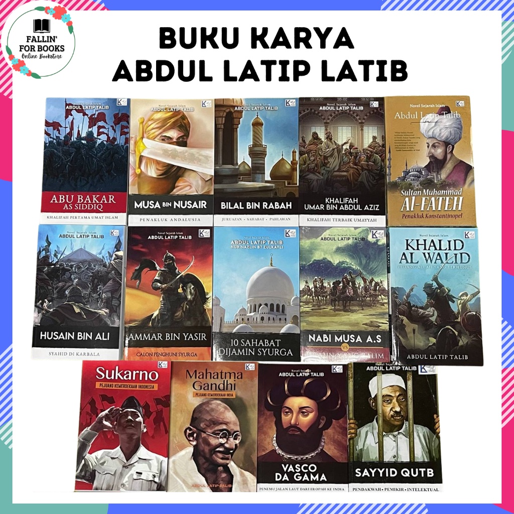 BUKU KARYA ABDUL LATIP TALIB - Part 2 (HANG TUAH, KIYAI SALEH, SUKARNO ...