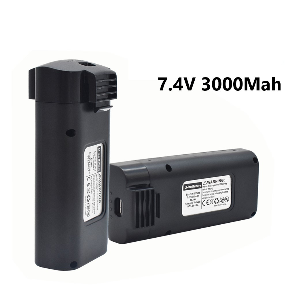 Upgraded 7.4V 3000Mah SG108 Max/Pro Drone Battery RC Dron Quadcopter ...