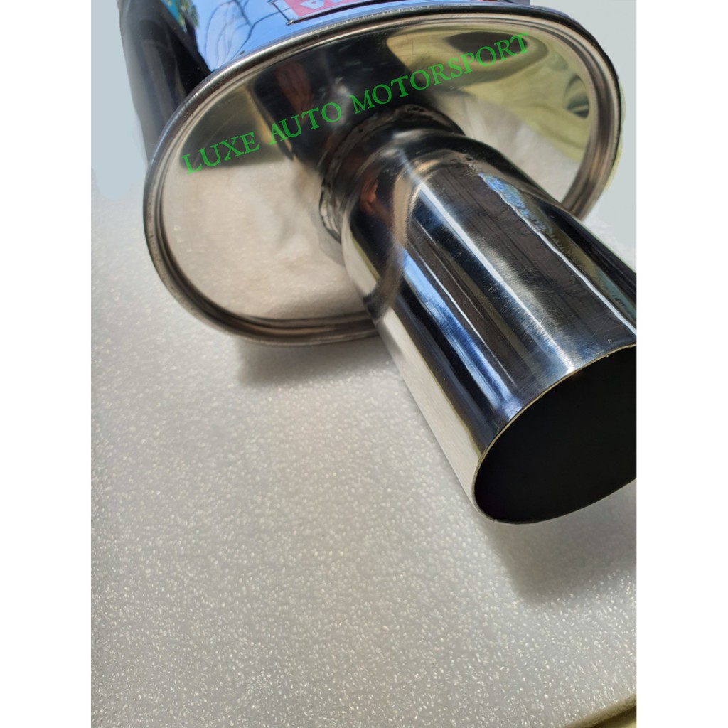 Exhaust Jasma SFlow Oval Sport Muffler | Shopee Malaysia