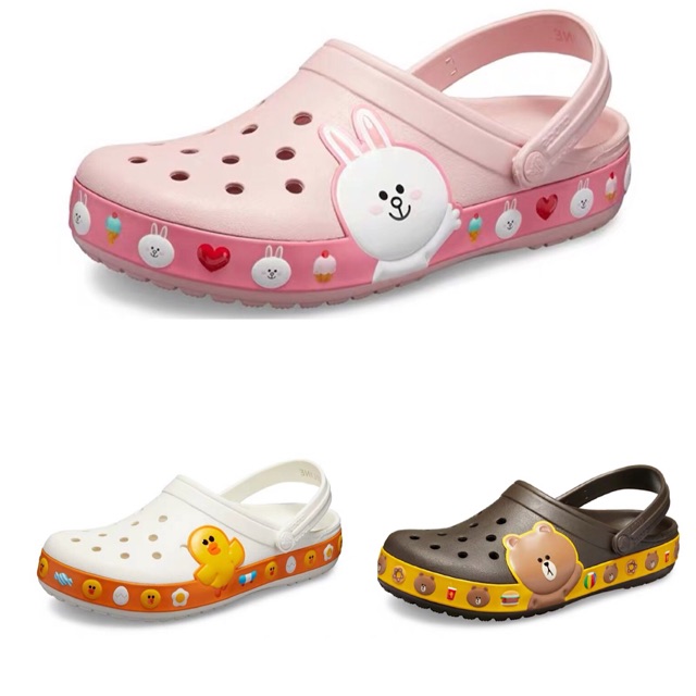 CROCS LINE FRIENDS series limited edition | Shopee Malaysia