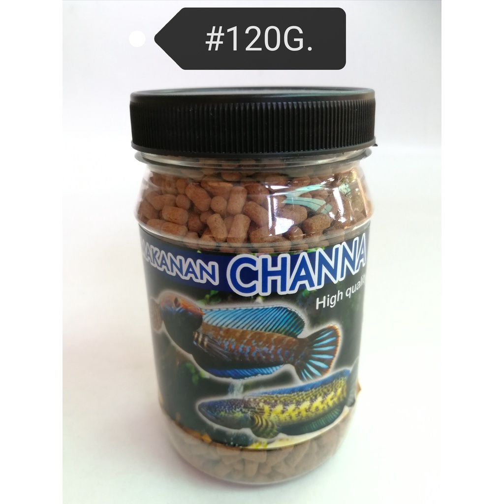 Channa High Quality Fish Food Feed Aquarium (120gram) | Shopee Malaysia