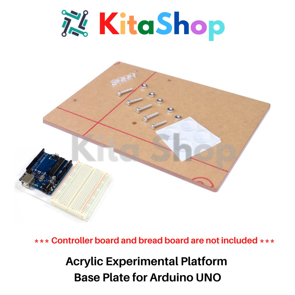 Acrylic Experimental Platform Base Plate for Arduino UNO | Shopee Malaysia