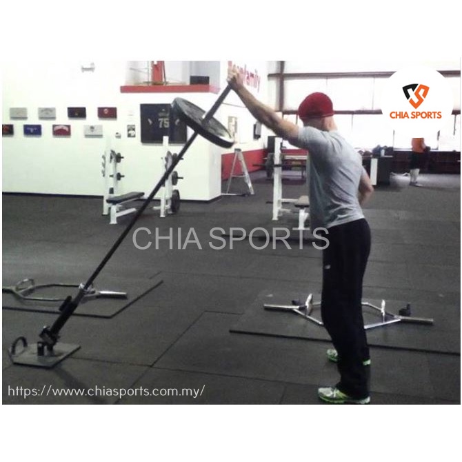 T Bar Row Platform Landmine Attachment Core Trainer barbell Holder ...