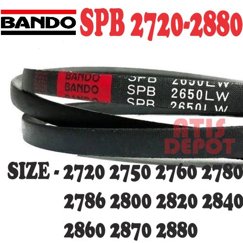 BANDO LW SPB2720 SPB2750 SPB2760 SPB2780 SPB2786 SPB2800 SPB2820 ...