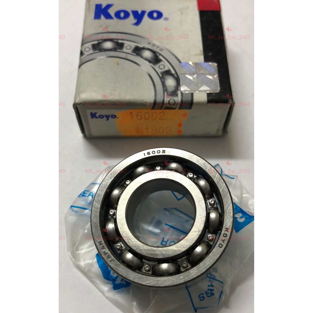 KOYO 16002,16003,16004,16005,16007 KOYO BALL BEARING MADE IN JAPAN ...
