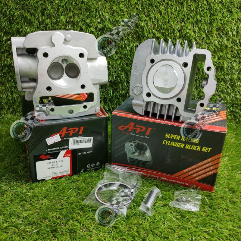 API Racing Head + Block For DREAM110 FI 57mm | Shopee Malaysia