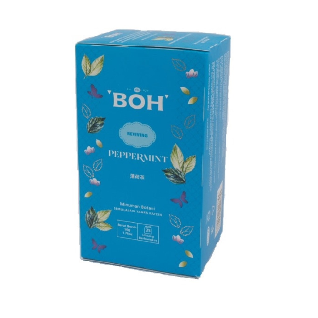 Boh Peppermint Teabag 25’s | Shopee Malaysia