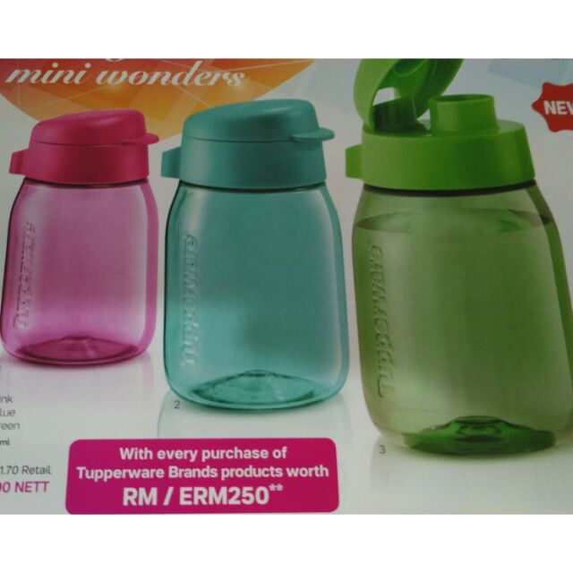 (Limited color+ Deepavali Promotion) tupperware cute 2 Go 350ml ...