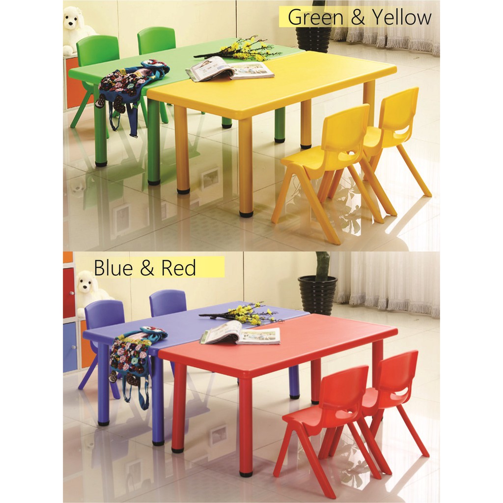 (2 Tables) TOYS STREET (TS031-Table) KIDS KINDERGARTEN NURSERY TABLE ...