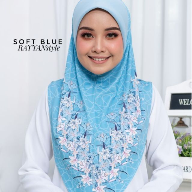 CANTIK Saiz M Tudung Sarung Durrani bunga 3D | Shopee Malaysia