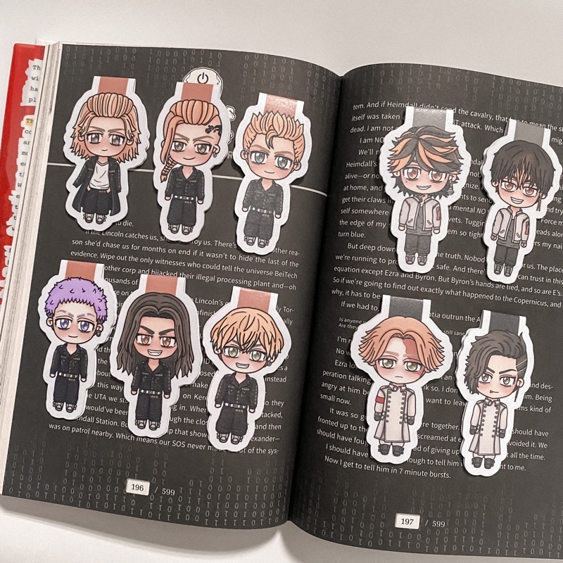 Tokyo Revengers Magnetic Bookmarks | Shopee Malaysia