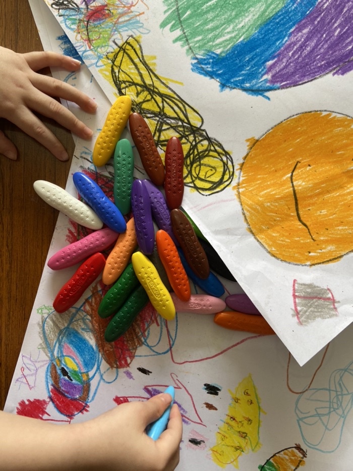 Yplus crayon 7/12/24/36 colours peanut crayon colouring safe for ...