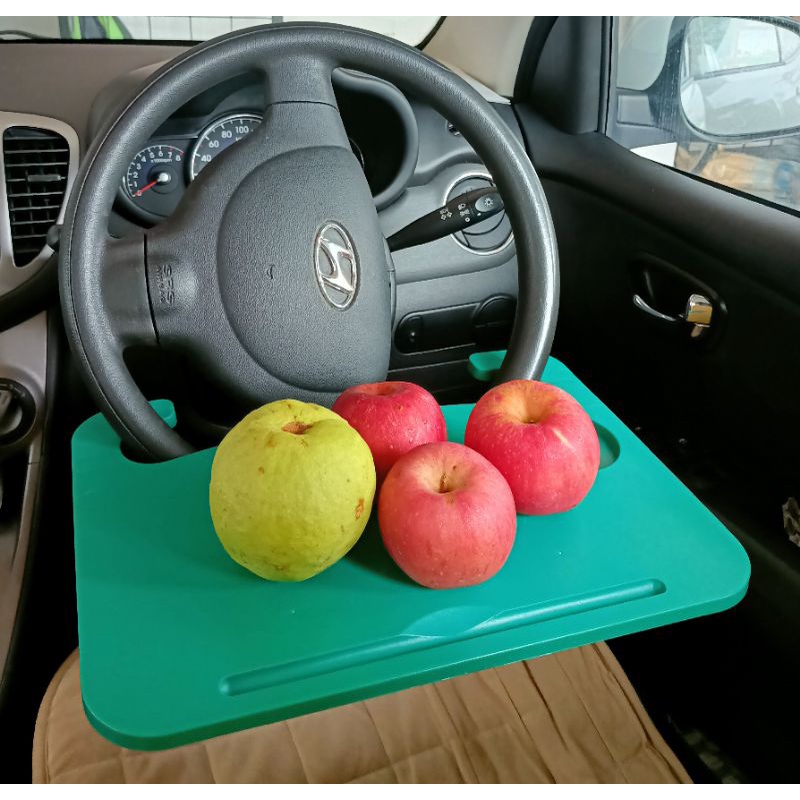 Car Steering Wheel Dining table Desk Tray Laptop Tray in car Meja makan ...