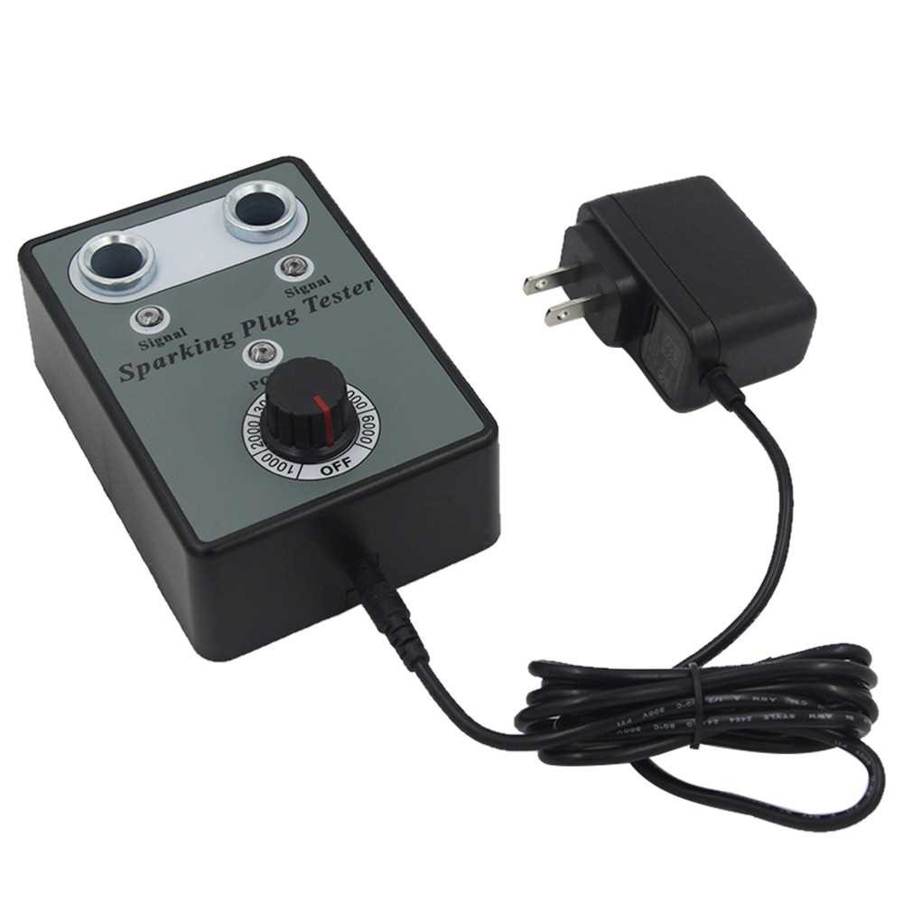 Car Spark Plug Tester with Adjustable Double Hole Detector Ignition ...
