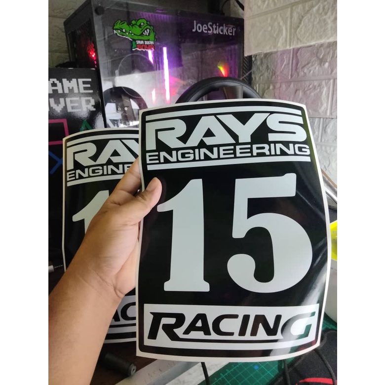 sticker nombor untuk ditampal pada pintu. boleh tukar nombor yang anda ...