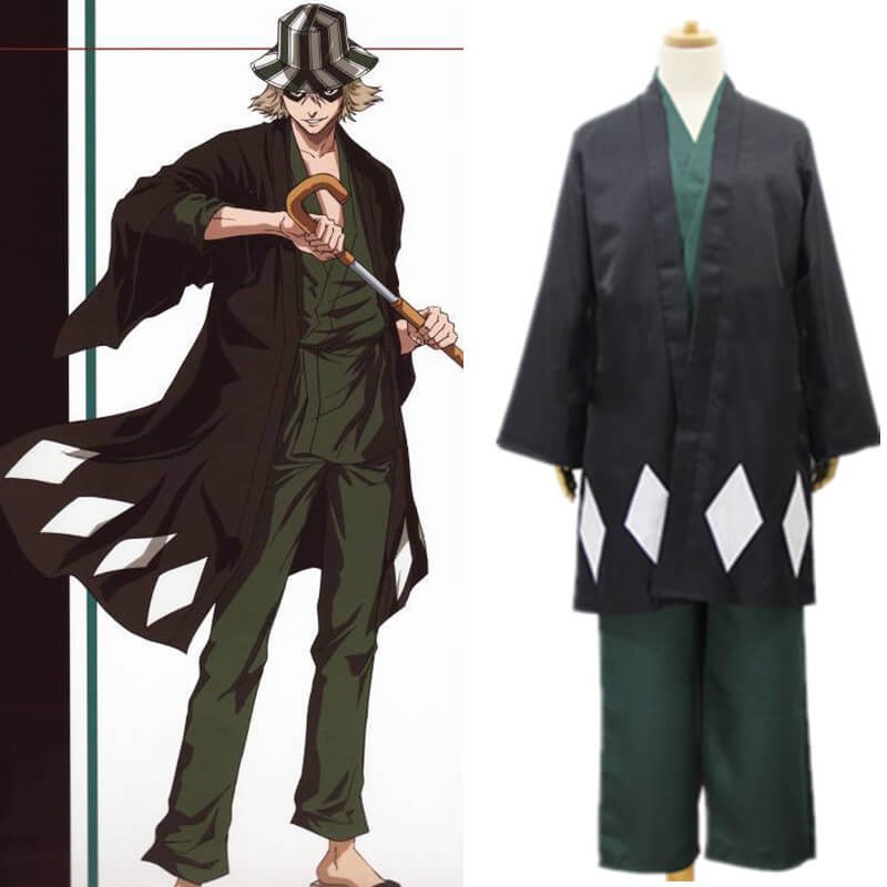 Bleach Urahara Kisuke Kimono Cosplay Costume | Shopee Malaysia