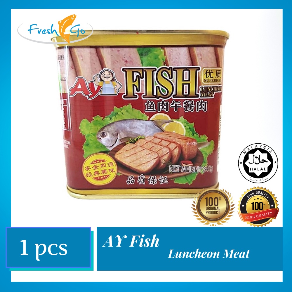 [HALAL] AY Fish Luncheon Meat | Shopee Malaysia