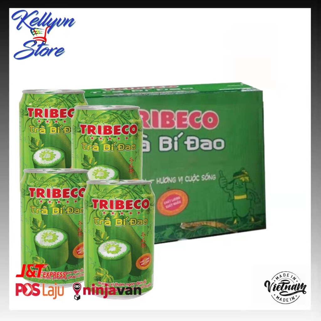 TRIBECO Winter Melon Tea/Tra Bi Dao / 冬瓜茶 [ 320ML x 24Can ] | Shopee ...