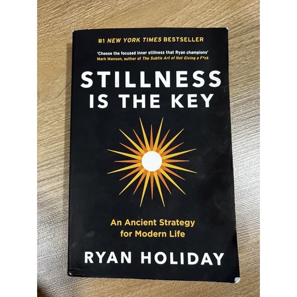 Stillness is the Key by Ryan Holiday | Shopee Malaysia