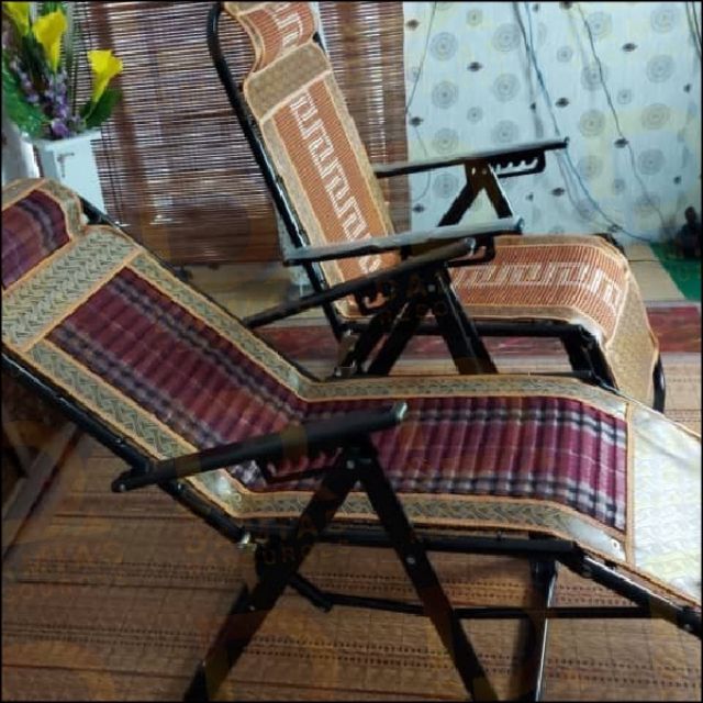 Kerusi malas new design heavy duty boleh tampung berat 120 kg. Besi ...