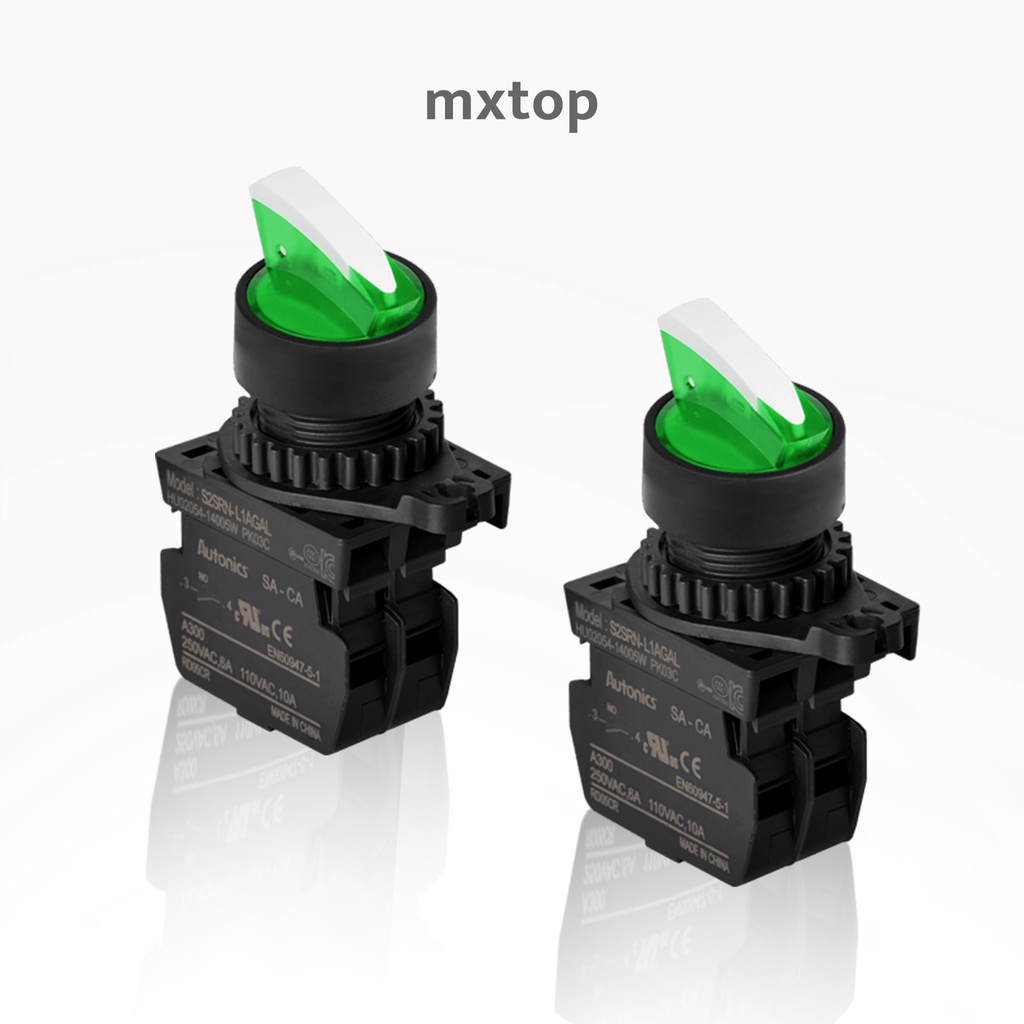 Autonics S2SR Series Control Switches Illuminated ON OFF Selector ...