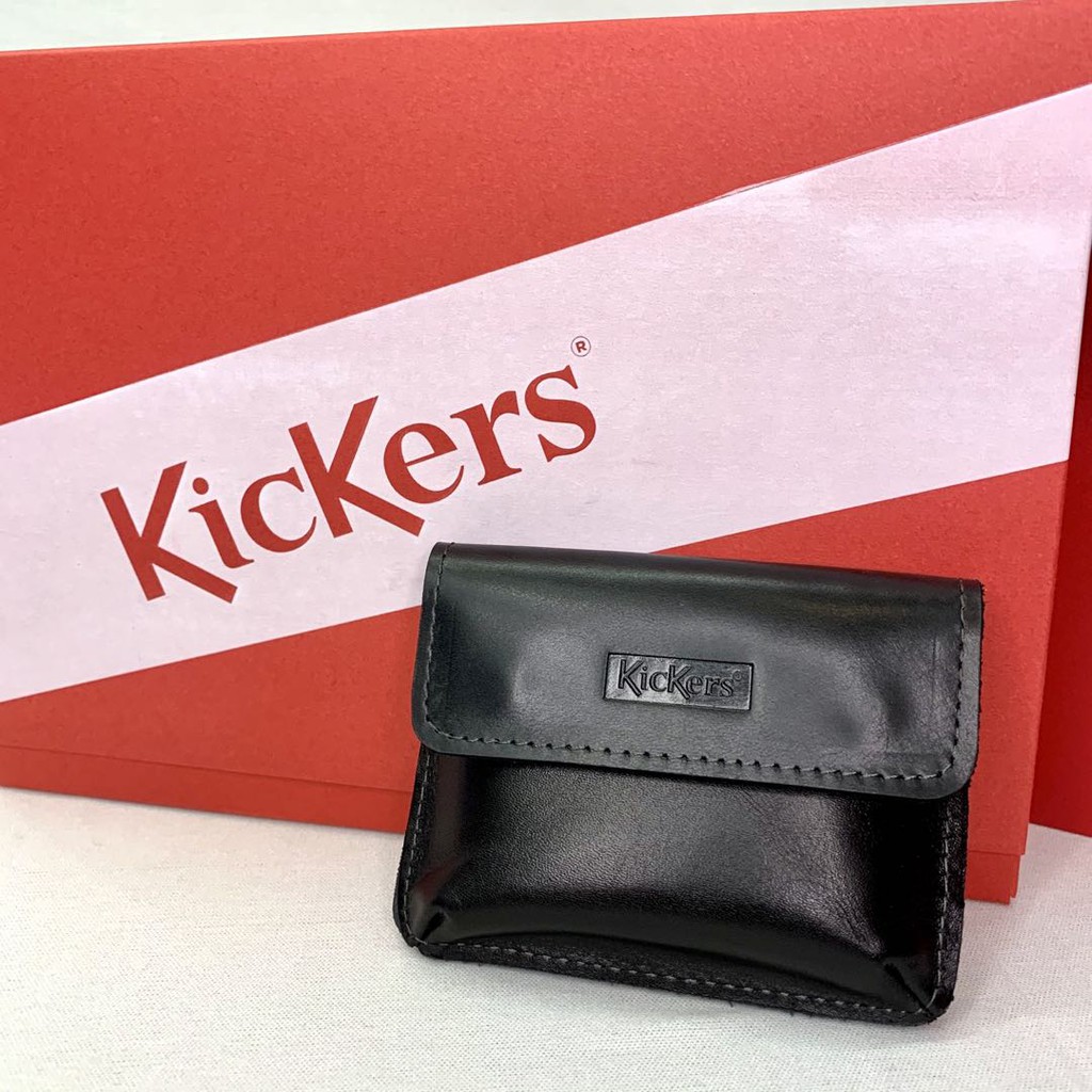 Kickers Card Holder With Coin Purse Wallet Original Genuine Leather ...