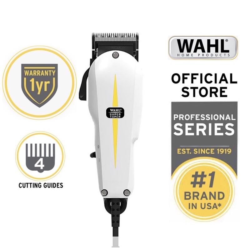 Super Taper Wahl Corded Hair Clipper (USA) | Shopee Malaysia