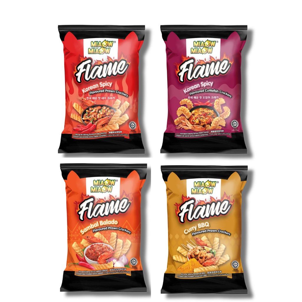 Miaow Miaow Flame Series Snacks 50g | Shopee Malaysia