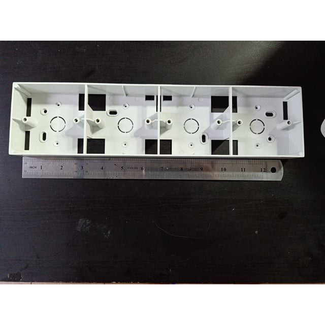 {MORE SOLID}PVC 3X3 SURFACE TYPE NUT BOX / ELECTRICAL BASE(PLUG/SUIS ...