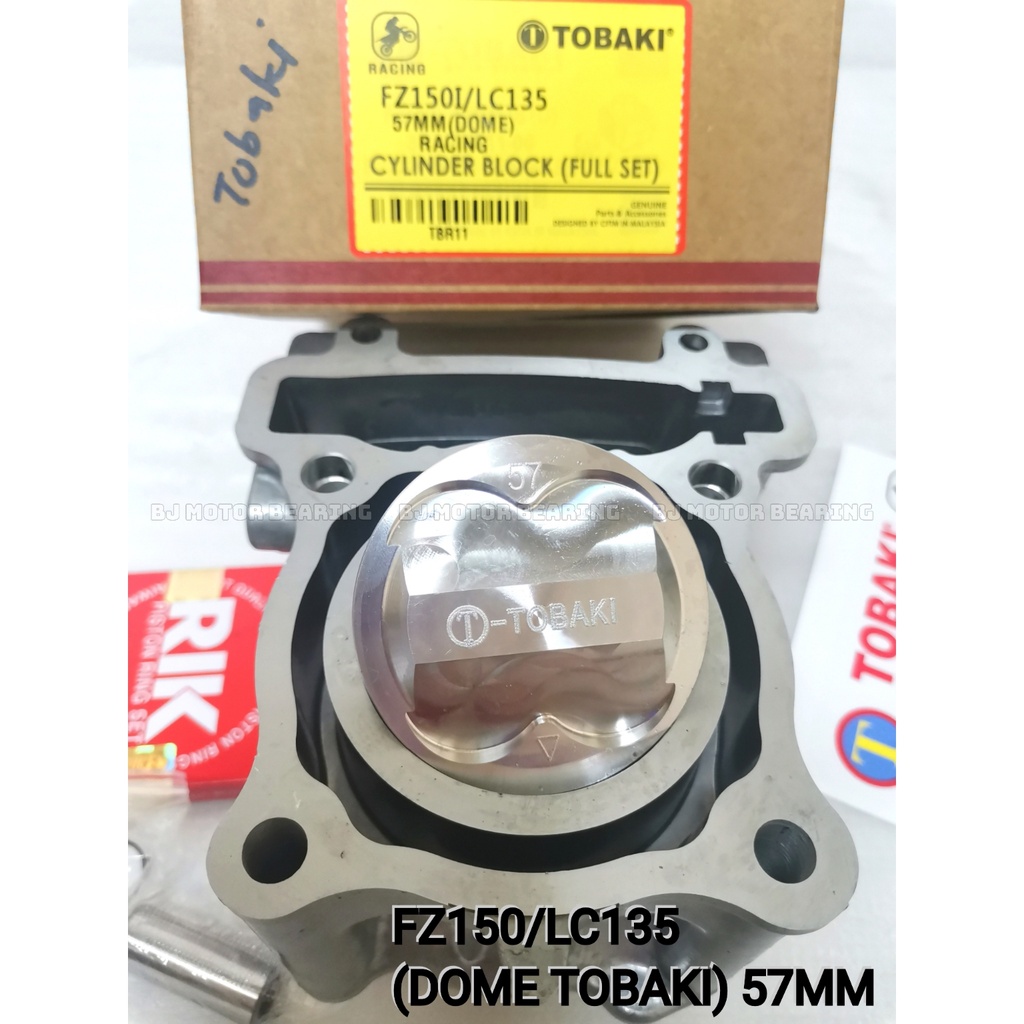 TOBAKI FZ150/ Y15ZR / LC135 (57MM) DOME / STD BLOCK SET KIT 100% Original block tobaki 57mm fz ...