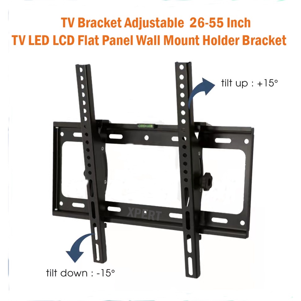 TV Bracket Adjustable 26-55 Inch Braket TV LED LCD Flat Panel Wall ...