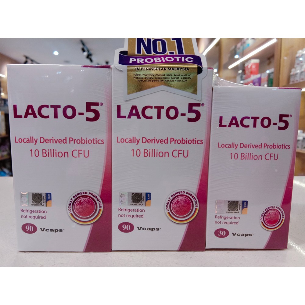 THC LACTO-5 PROBIOTICS 10 BILLION CFU ONE SET ( 90'S + 90'S + 30'S ...