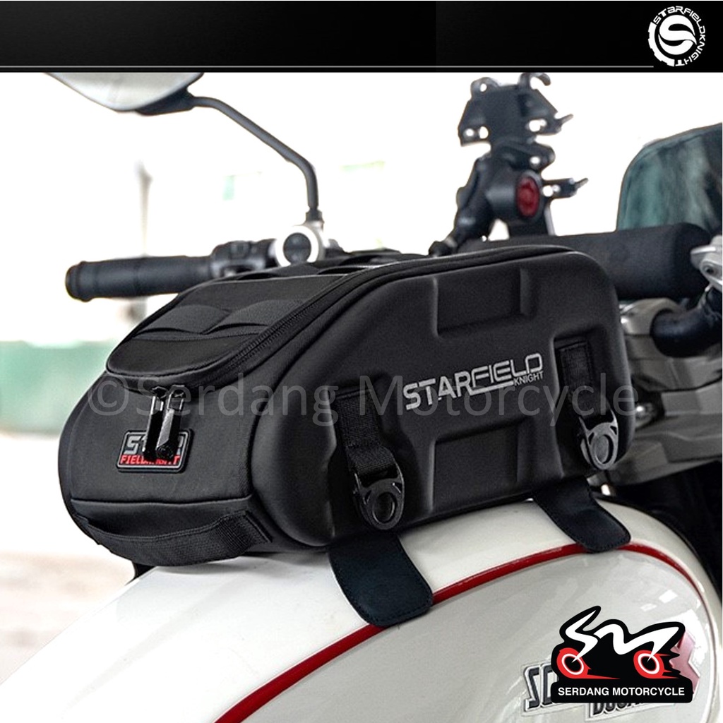 Star Field Knight SKB376 Tank Bag Tail Riding Motorcycle Rear Seat Beg ...