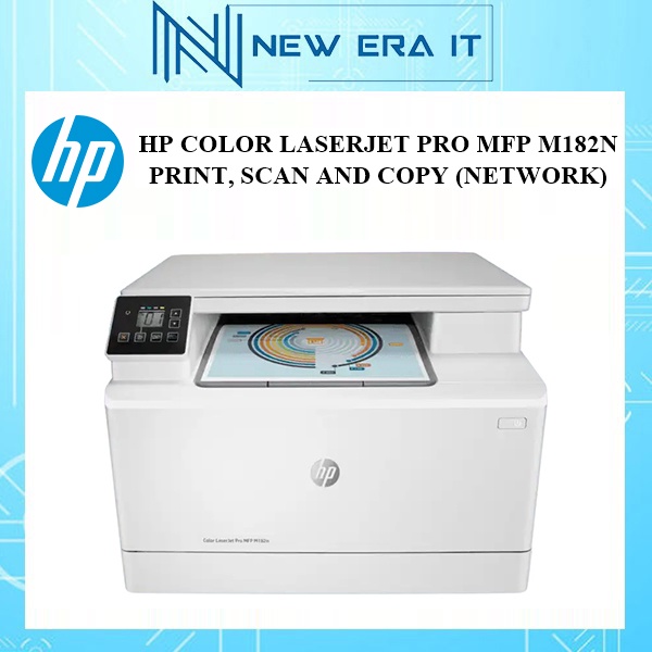 HP Color LaserJet Pro MFP M182n Multifunction Laser Printer [Print ...