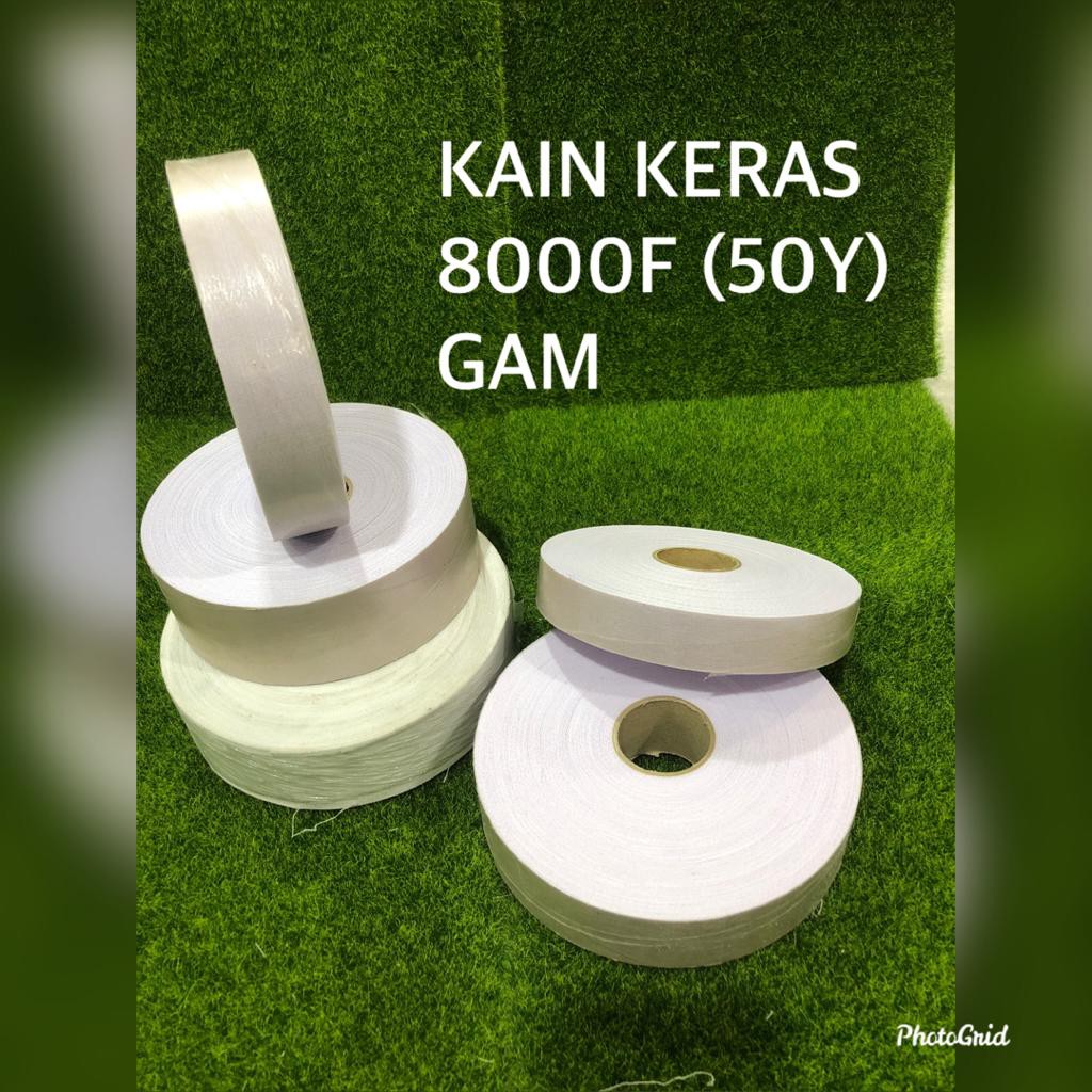 KAIN KERAS (GAM) 8000F(50Y) | Shopee Malaysia
