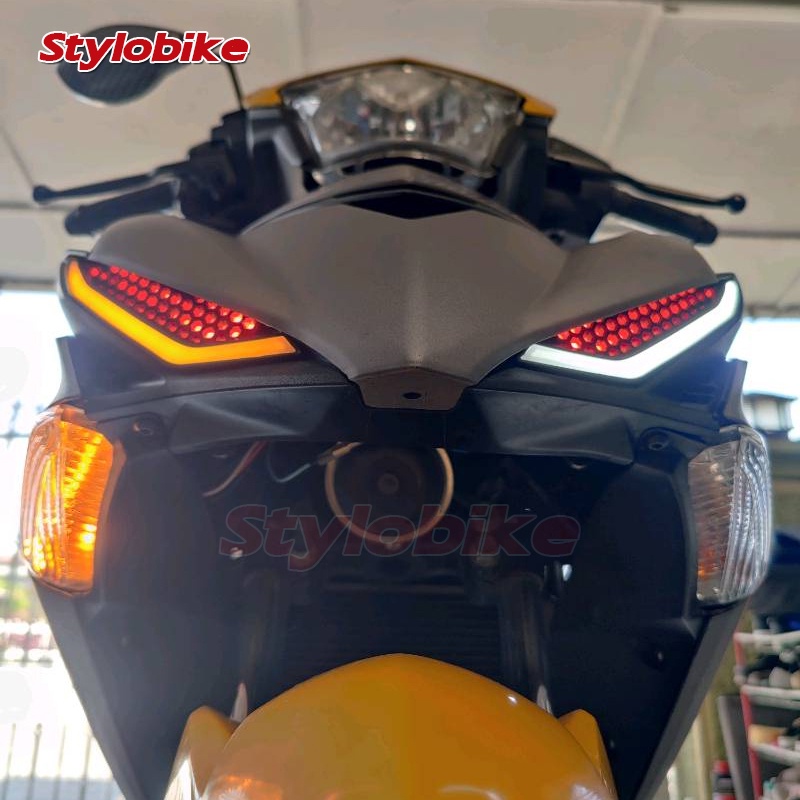 🇲🇾 Lampu For Yamaha Y15ZR Y15 V1 V2 Signal Daylight Mata Gaban Lampu LED Lampu Dada Turn Signal ...