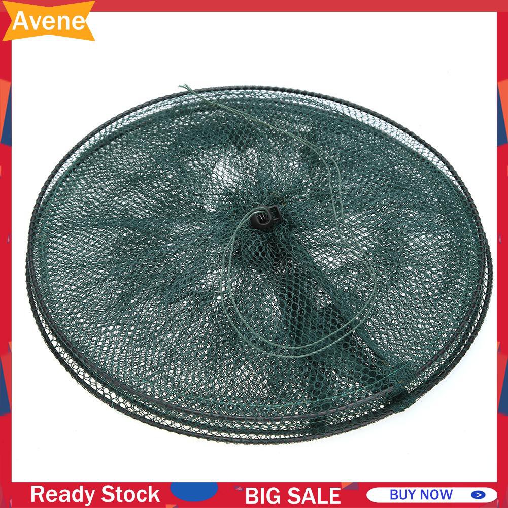 Avene Portable Nylon Fishing Net Fish Shrimp Mesh Cage Cast Net ...