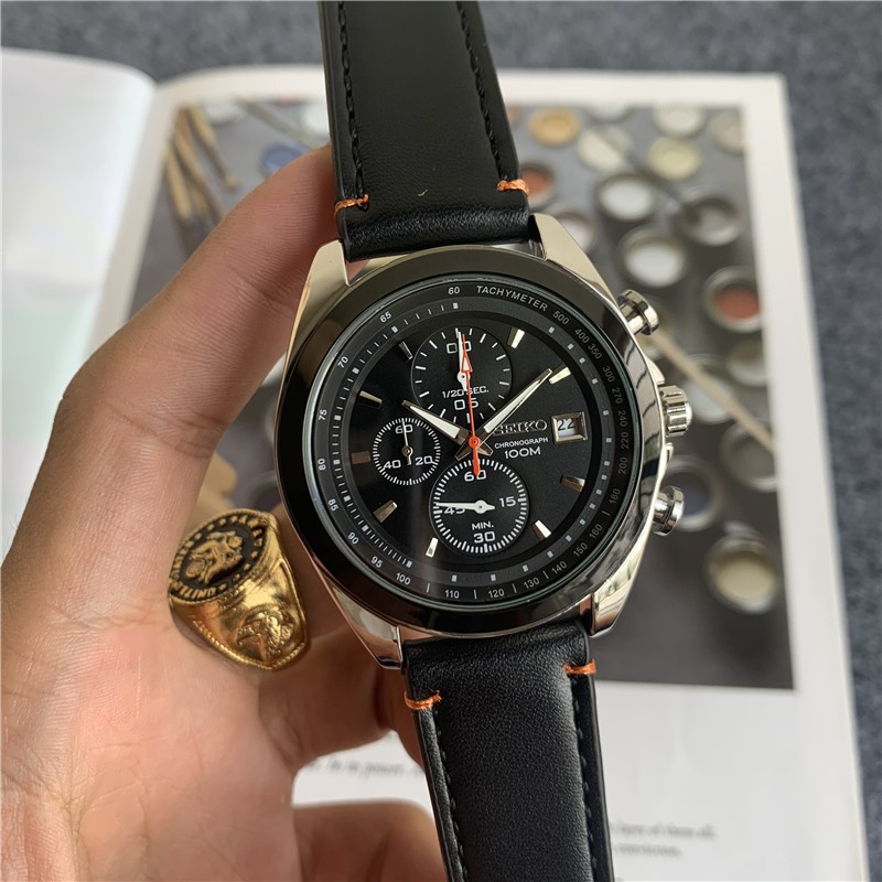 sko 1950 Men Chronograph Watch Quartz Six Pin Watch | Shopee Malaysia
