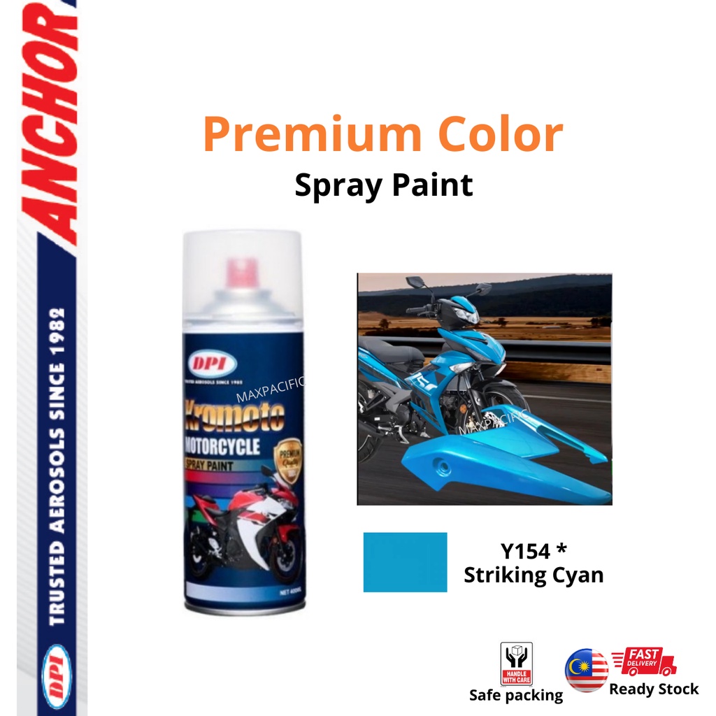 DPI Anchor Ysuku Cyan Spray Paint Y15 Yamaha Y154 Striking New Colour ...